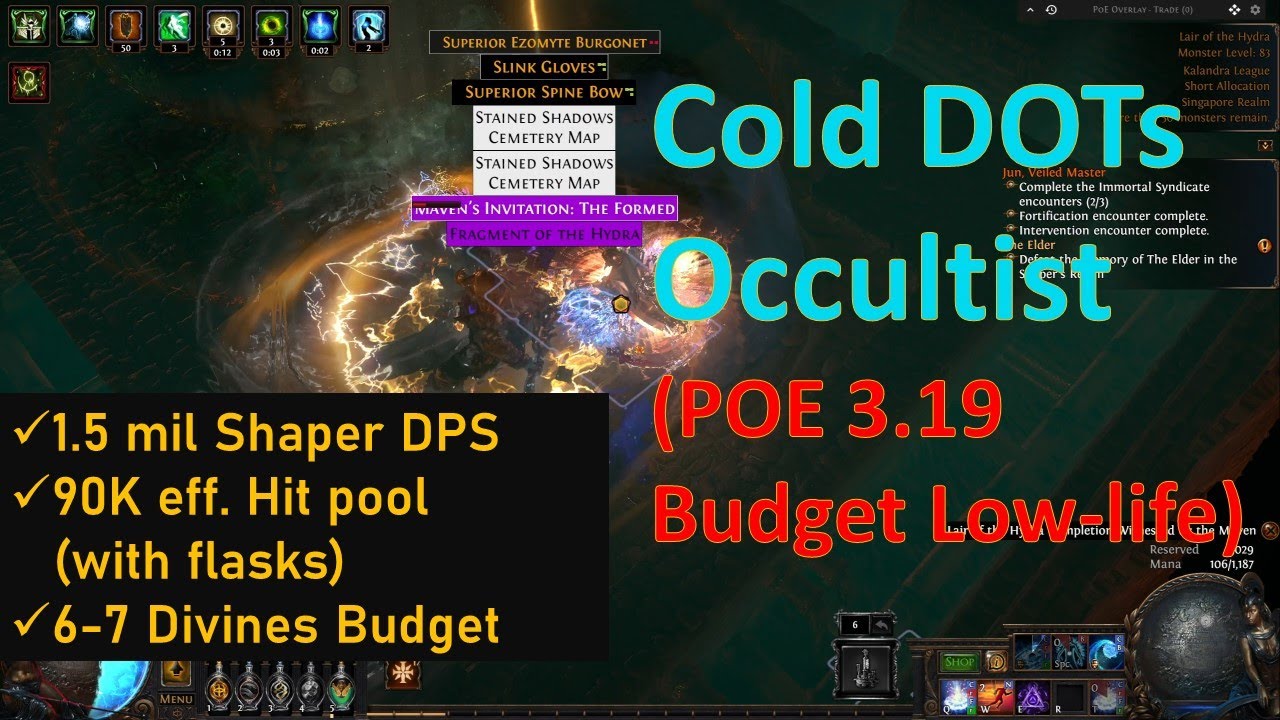 POE 3 19 Low Life Cold DOTs Occultist League Start Day 5 6 6 7 Div poe-3-19-low-life-cold-dots-occultist-league-start-day-5-6-6-7-div
