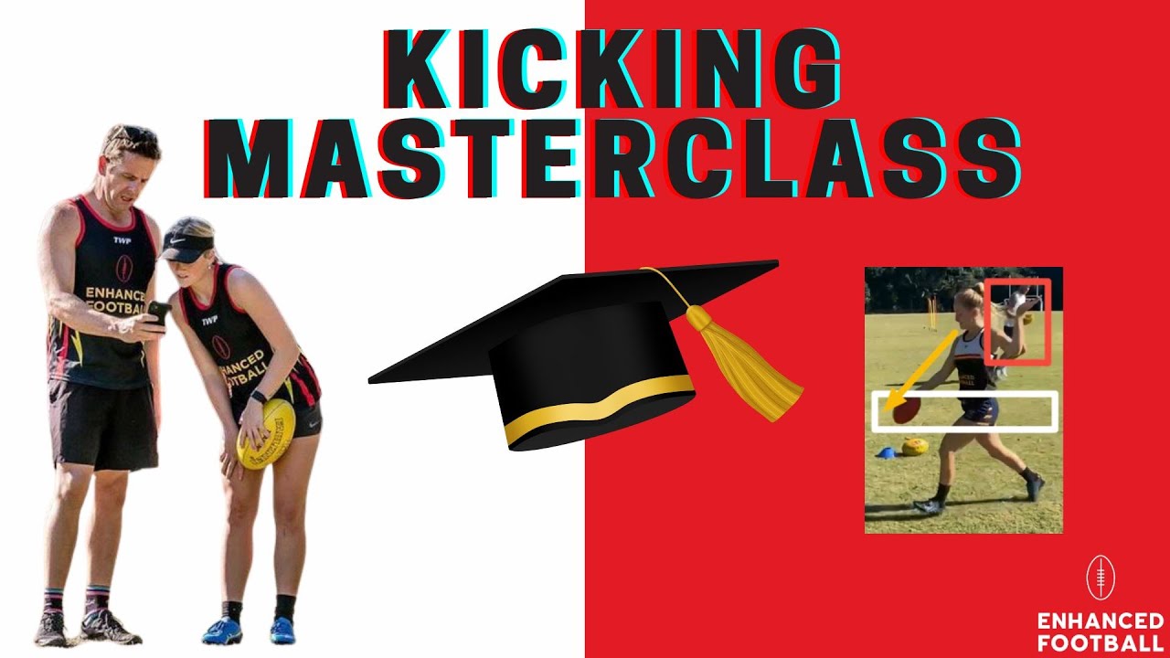 Enhanced football kicking masterclass session - YouTube