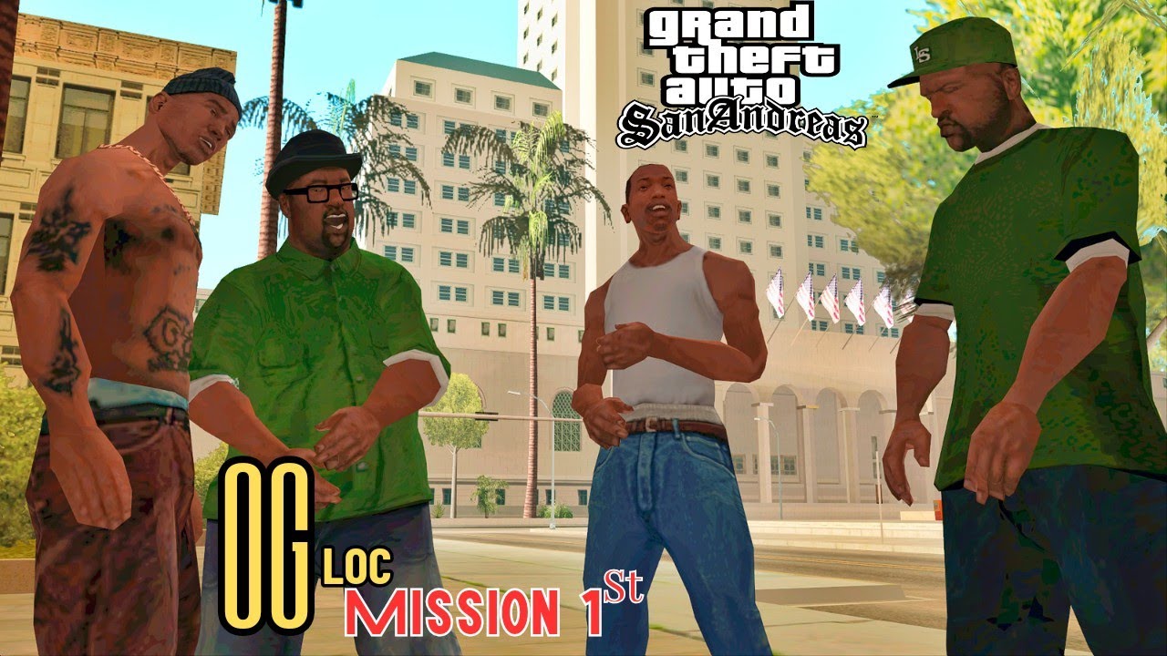 GTA San Andreas | OG LOC Mission 1 - Let's Play - YouTube