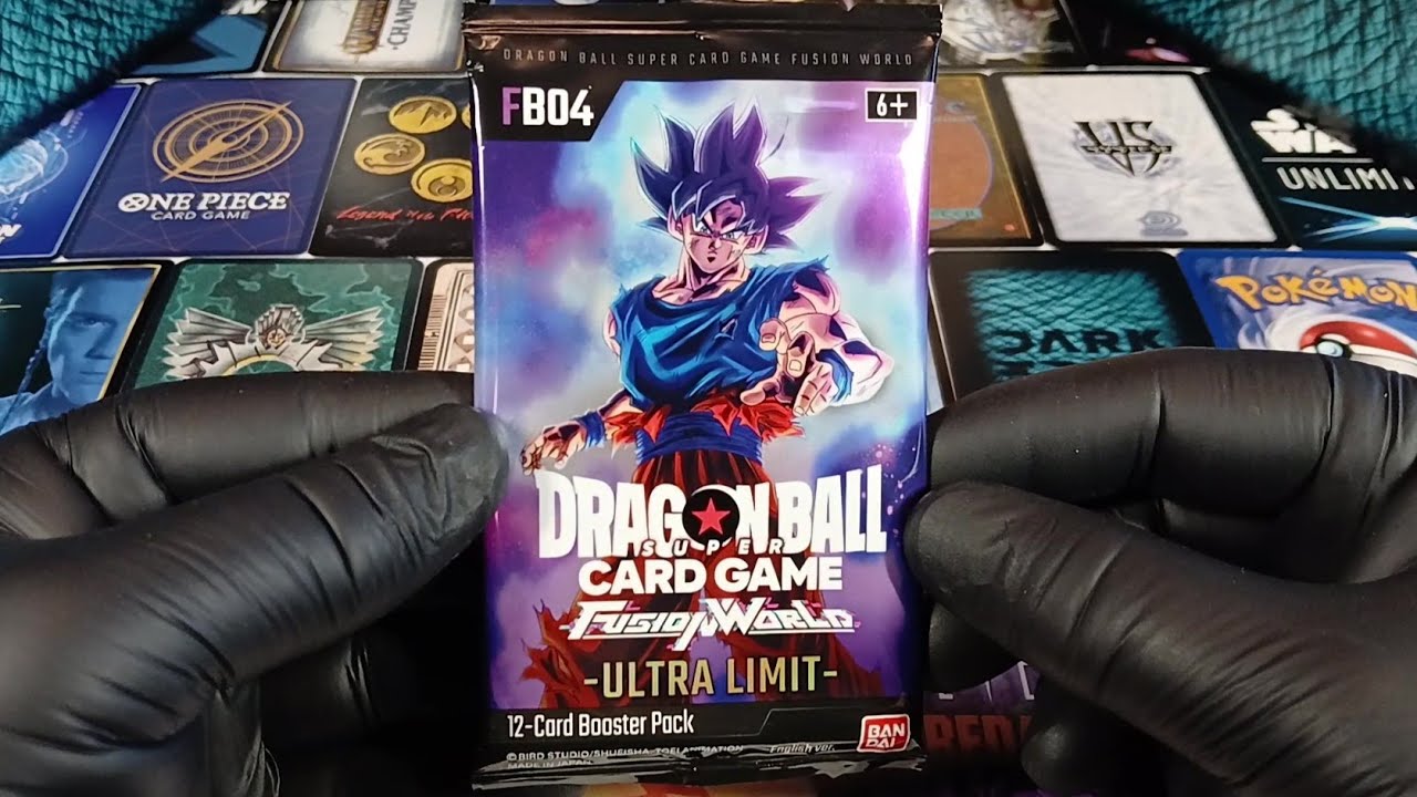 Dragon Ball SCG Fusion World - Ultra Limit ENG booster pack opening ...