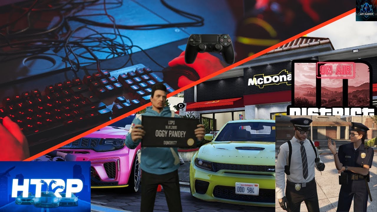 FINALLY FIRST DAY OF HTRP 5.0 #stream #live #viral #gta5online #htrp ...