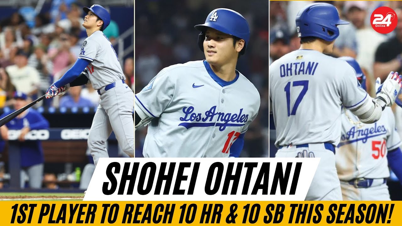 Shohei Ohtani Makes More History! 1st Player To Reach 10 HR & 10 SB ...