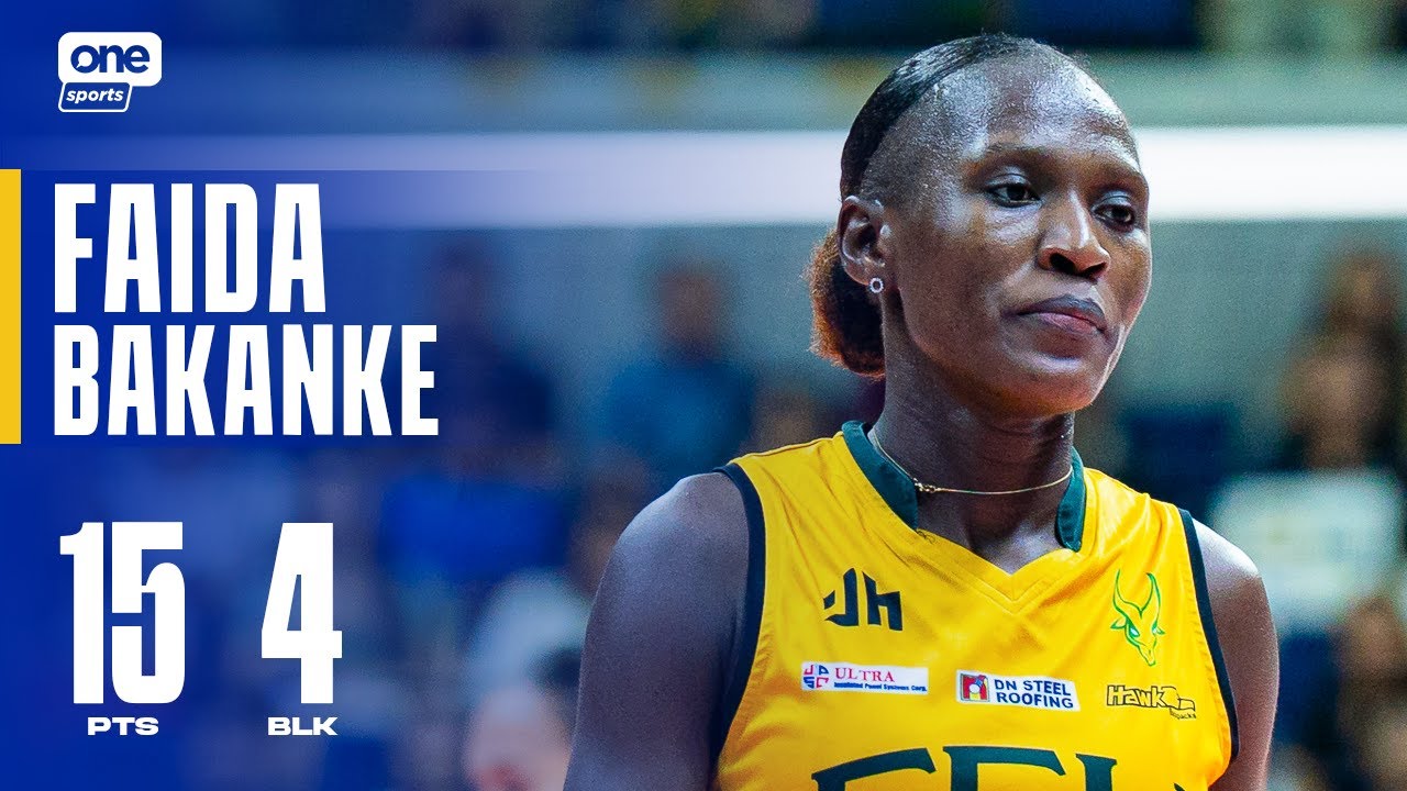 Faida Bakanke WITH A TOWERING PERFORMANCE for FEU vs. NU 😤 | UAAP ...