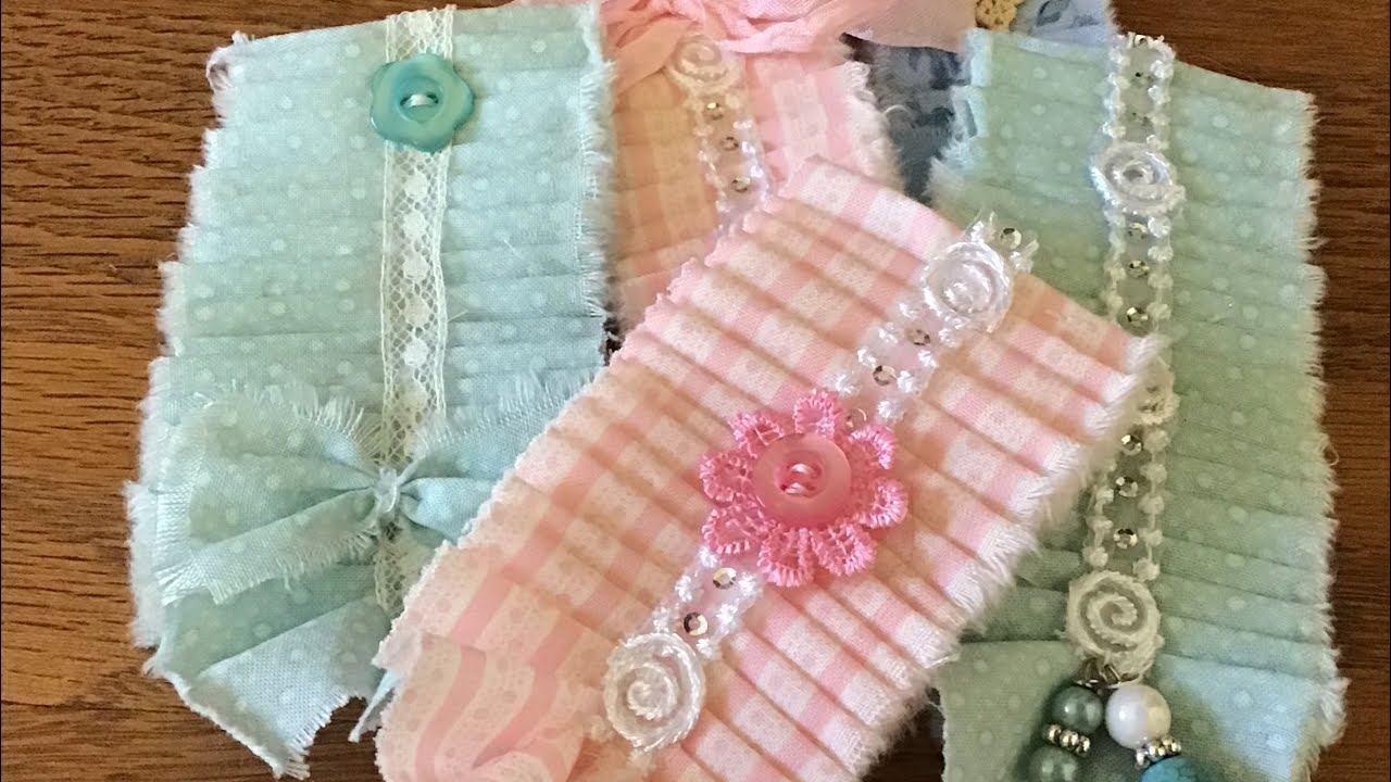 Sold thank you...Join me in making Shabby Hand sewn ruffles for your ...