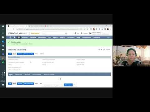 Inbound Shipment Record in NetSuite by PKF Digital - YouTube