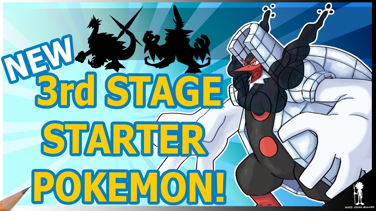 Final Stage Starter Pokémon | Hydonso Region 🍀🔥💧 - YouTube