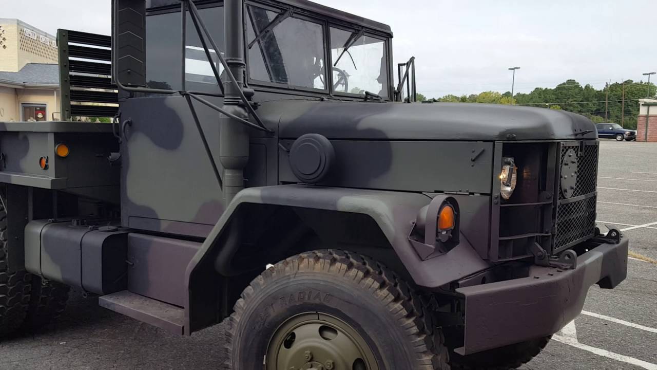 1971 M35A2 walkaround - YouTube