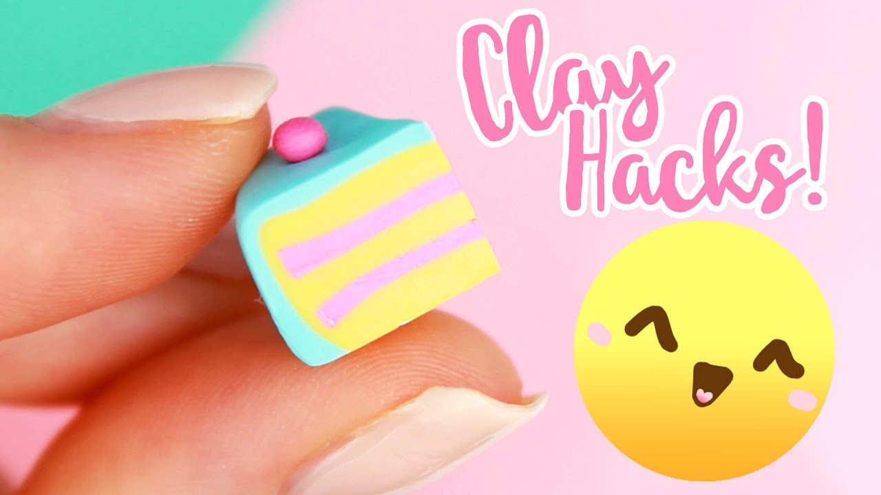 3 EASY CLAY HACKS you need to know - Polymer Clay tips! - YouTube