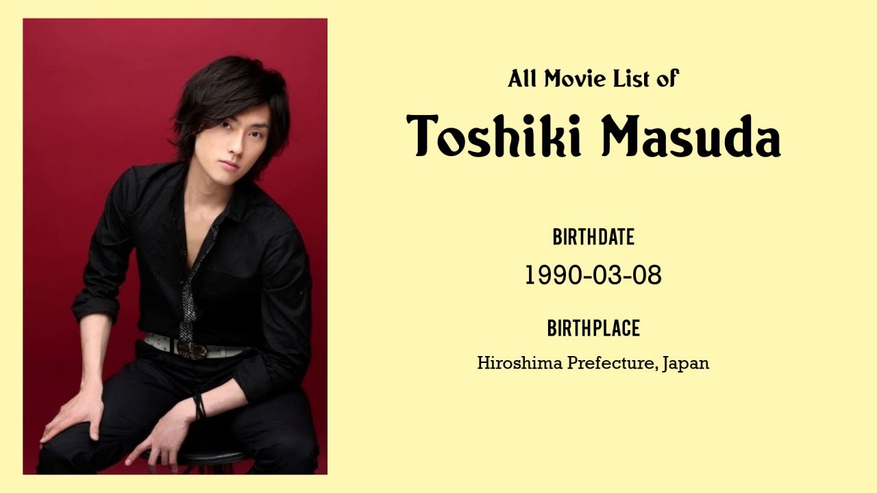 Toshiki Masuda Movies list Toshiki Masuda| Filmography of Toshiki ...