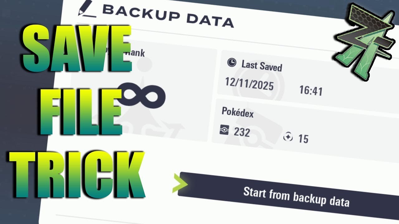 🚨 How to Make a Manual Backup Save in Pokémon Legends Z-A! (Step-by ...