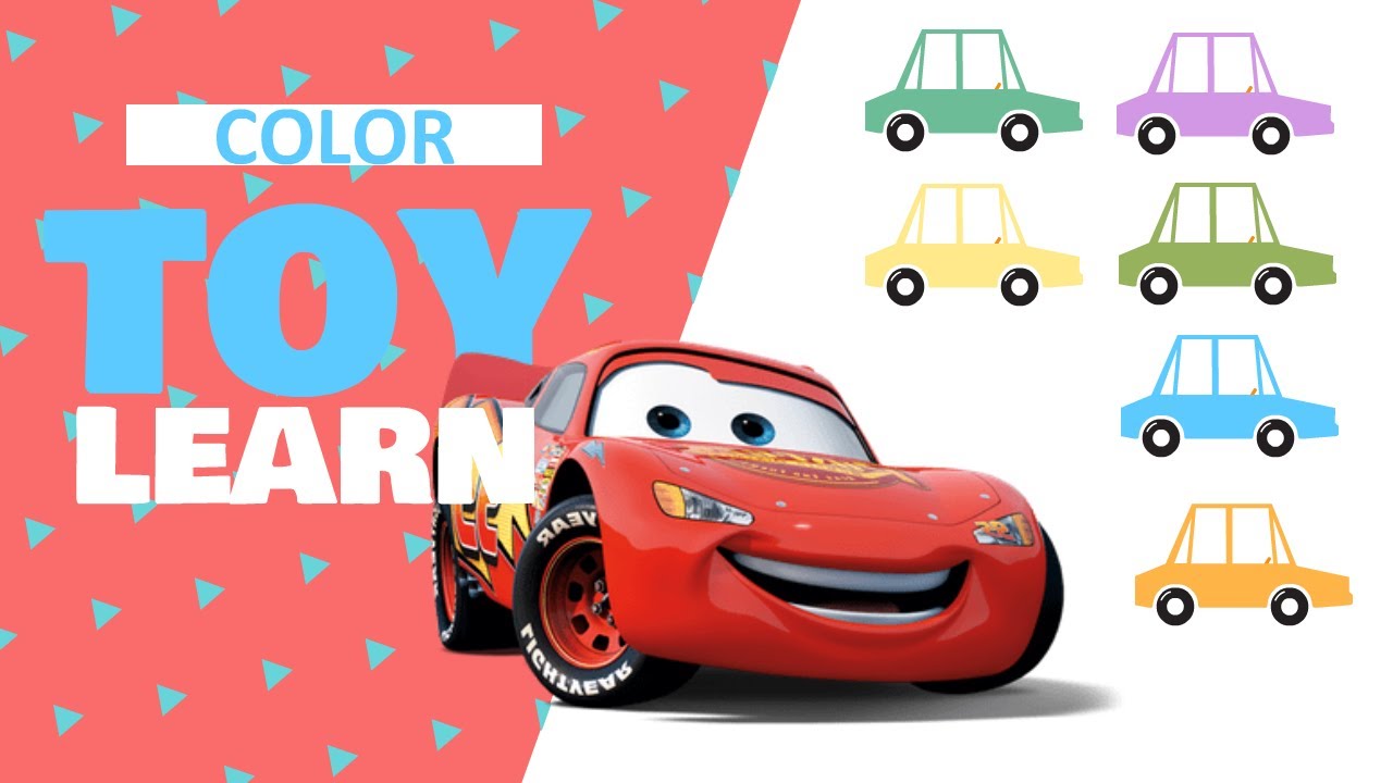 Color Toy Cars Learning colors with KidsMids - YouTube