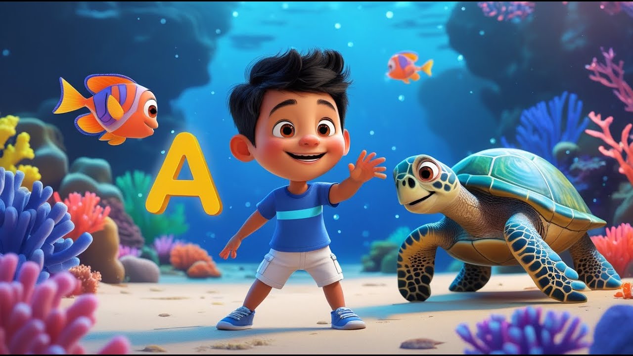 Kidikidi and the Alphabet Swim Adventure - YouTube