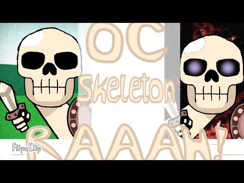 mY SPRUNKI OC RAAAH! Skeleton begging shield - YouTube