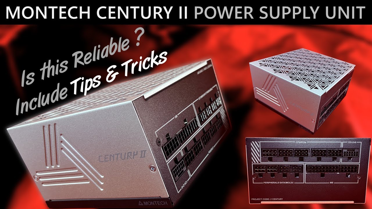Montech Century II PSU - YouTube