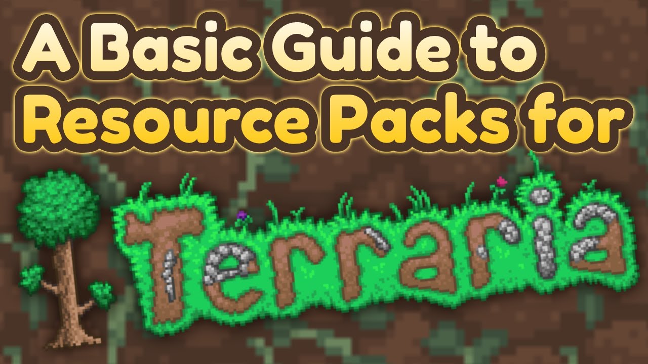 A Basic Guide to Terraria Resource Packs - YouTube