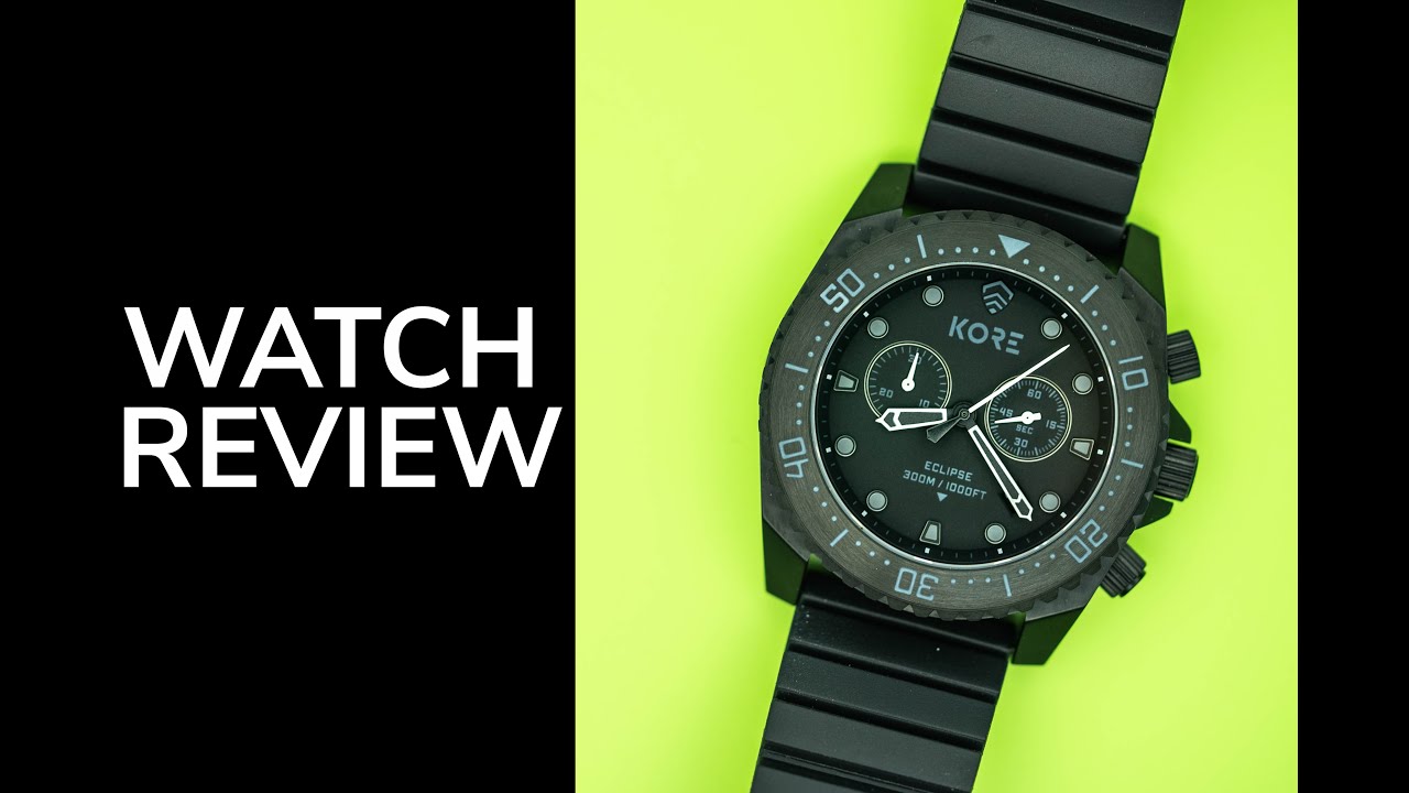 You Won't Believe This Watch l KORE Essentials Eclipse - YouTube