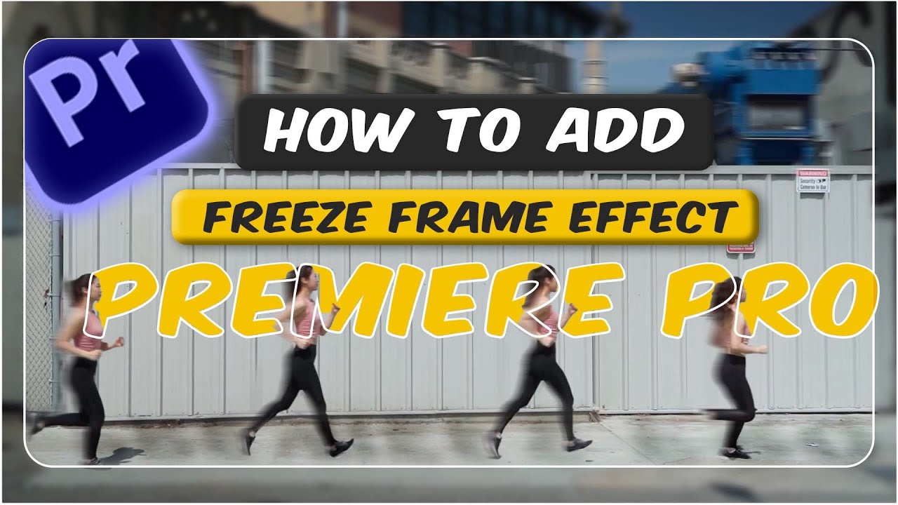 How to Add Freeze Frame Effect in Premiere Pro - YouTube