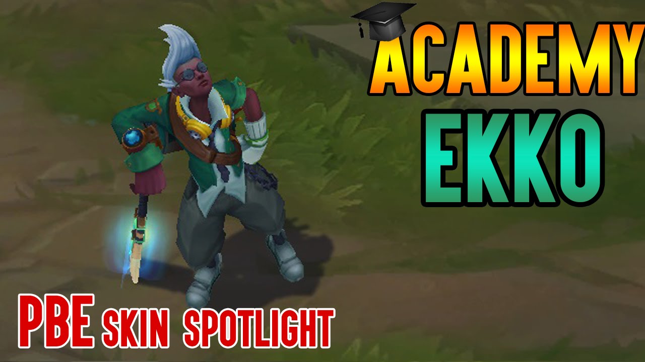 ACADEMY EKKO - NEW SKIN | LUSOR SKIN SPOTLIGHT (PBE) - YouTube