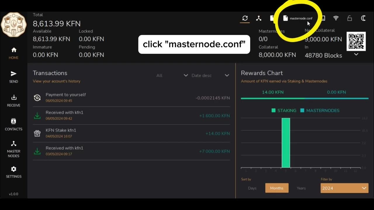 Create a Masternode on Nodes Reward Platform - YouTube