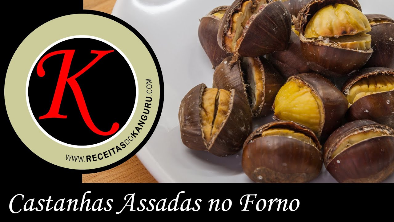 Castanhas No Forno Eletrico