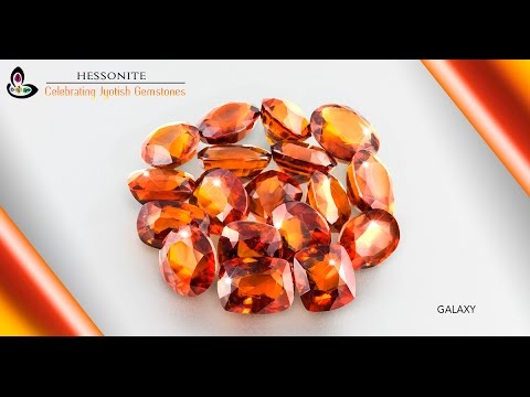 Hessonite Siloni Gomed Lot Galaxy - YouTube