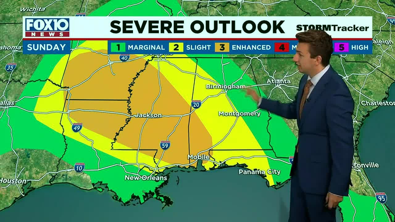 Evening Weather Update for Saturday, June 17, 2023 from FOX10 News ...