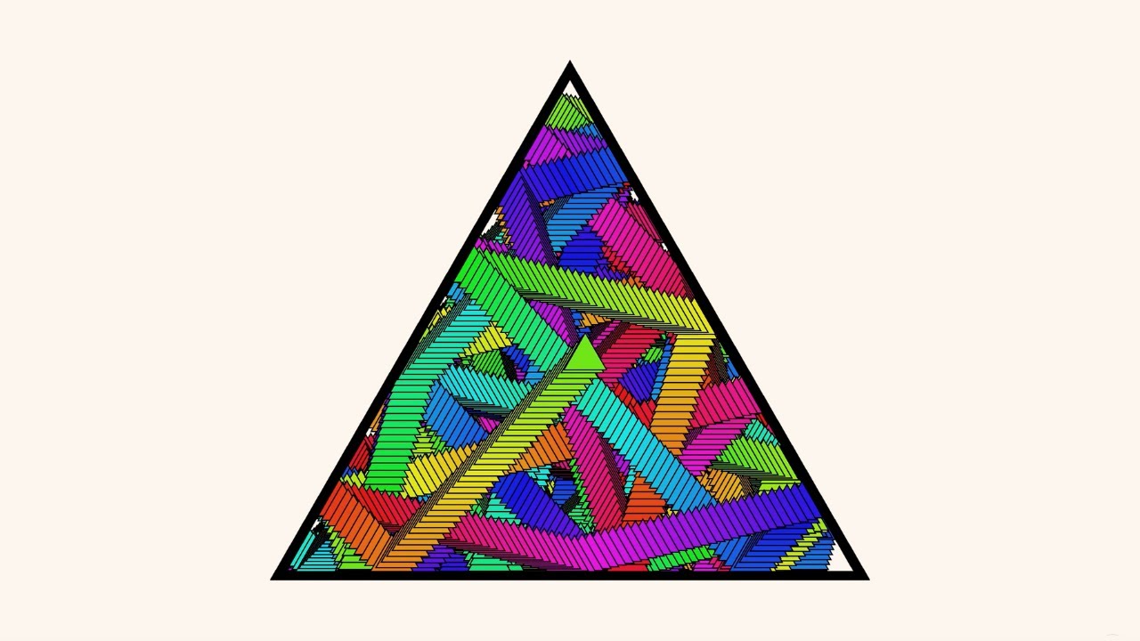 Bouncing Triangle Goes 1% FASTER Until the Simulation CRASHES!🌟 - YouTube