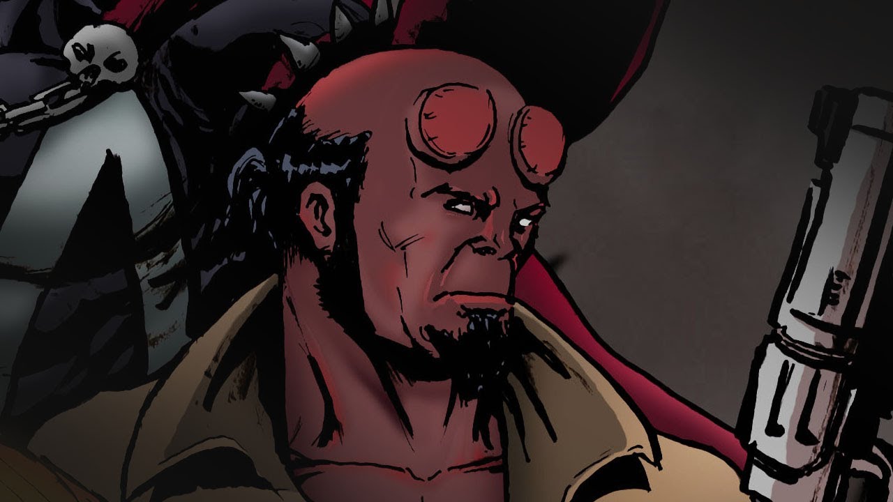 Drawing Ghost Rider, Hellboy & Spawn !!! - YouTube