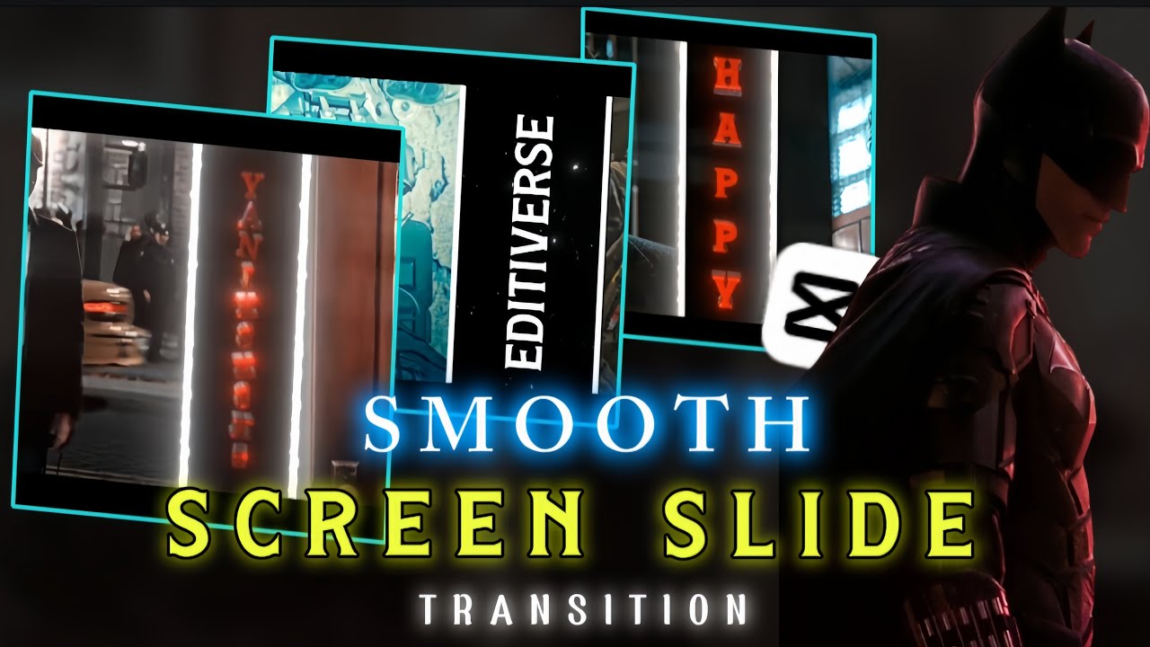 How To Make Smooth Screen Slide Transition On Capcut | Full Tutorial 🔥🔥 ...