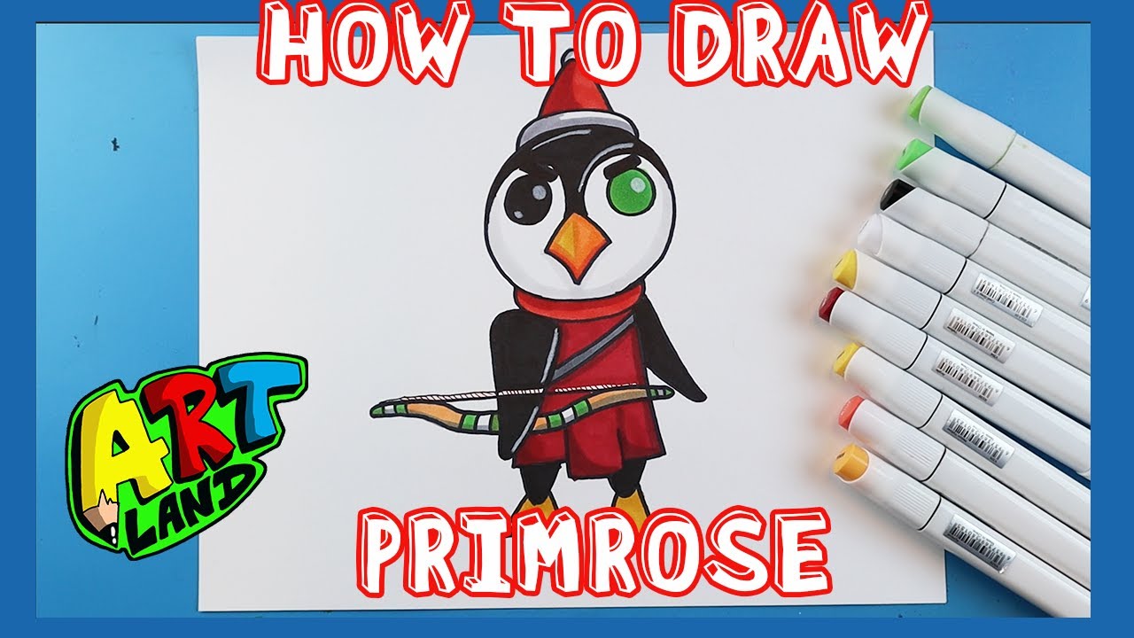 How to Draw PRIMROSE!!! - YouTube