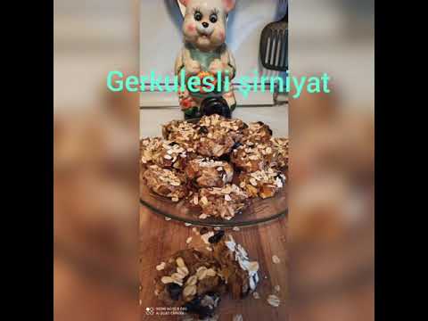 Gerkulesli pəhriz şirniyatı asan və çox dadlı.