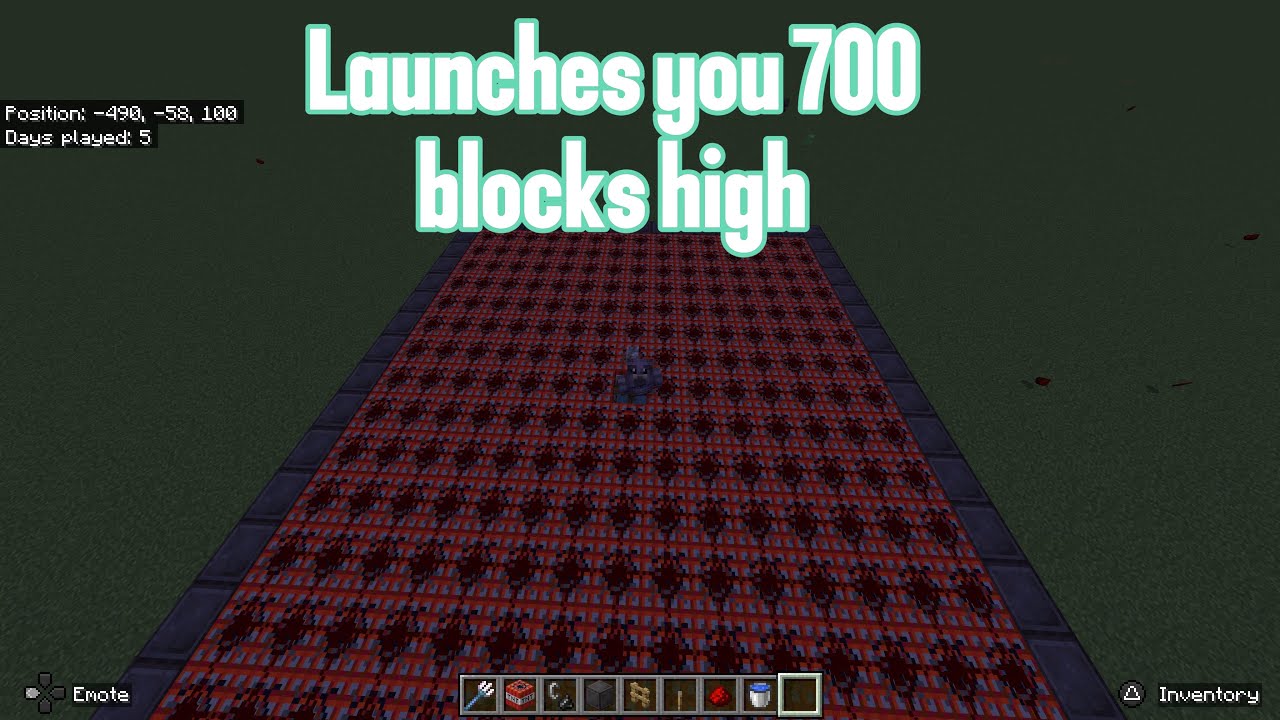 How to build a Player Cannon in Minecraft - YouTube