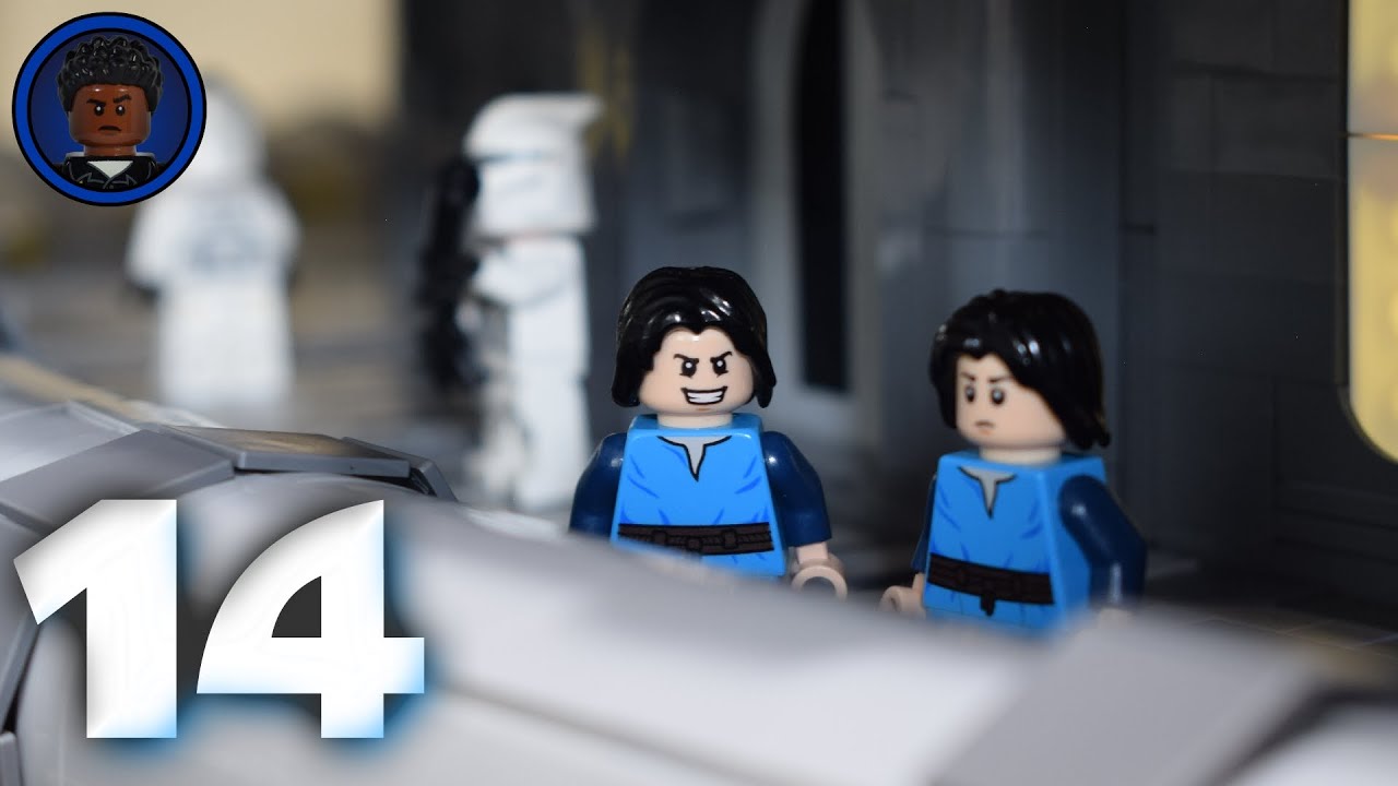 Building Kamino In LEGO: Update 14 - Finished Exterior Railing - YouTube