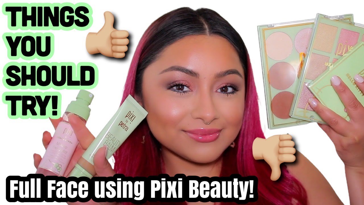 FULL FACE USING PIXI BEAUTY | TRYING NEW MAKEUP FROM PIXI BEAUTY - YouTube