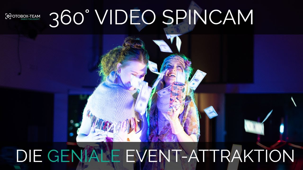 360 Video Booth Spincam für Events mieten - Spektakuläre ...