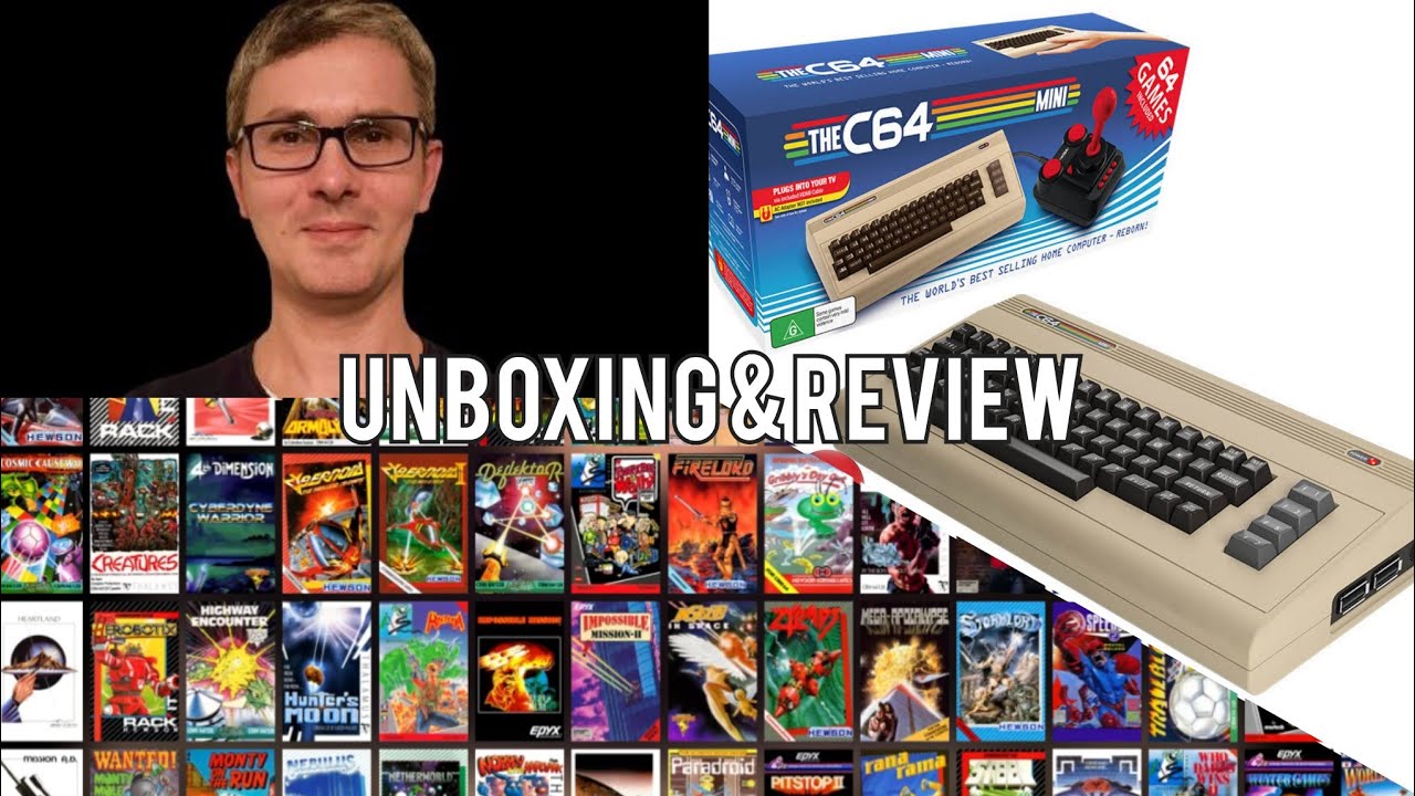 THE C64 MINI (US VERSION) 🕹️Unboxing & Review en Castellano / Español 🕹 ...