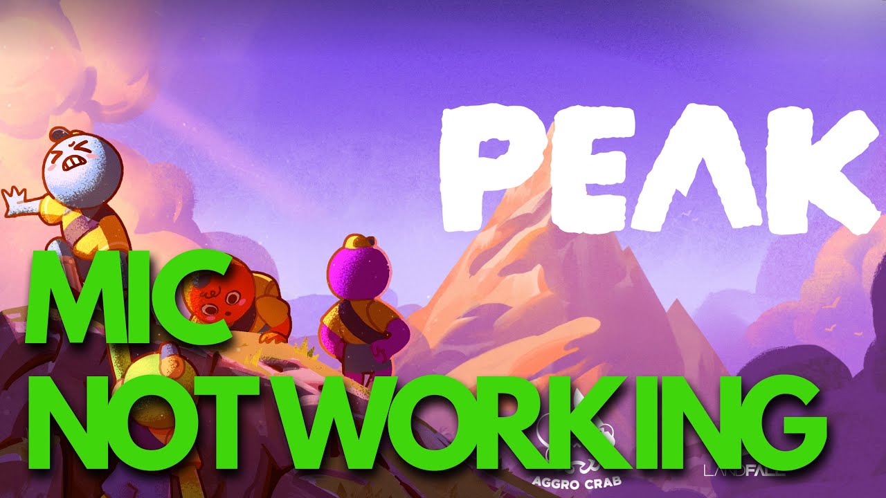 How to FIX GAME VOICE Chat & Mic not Working in PEAK!🎮 - YouTube
