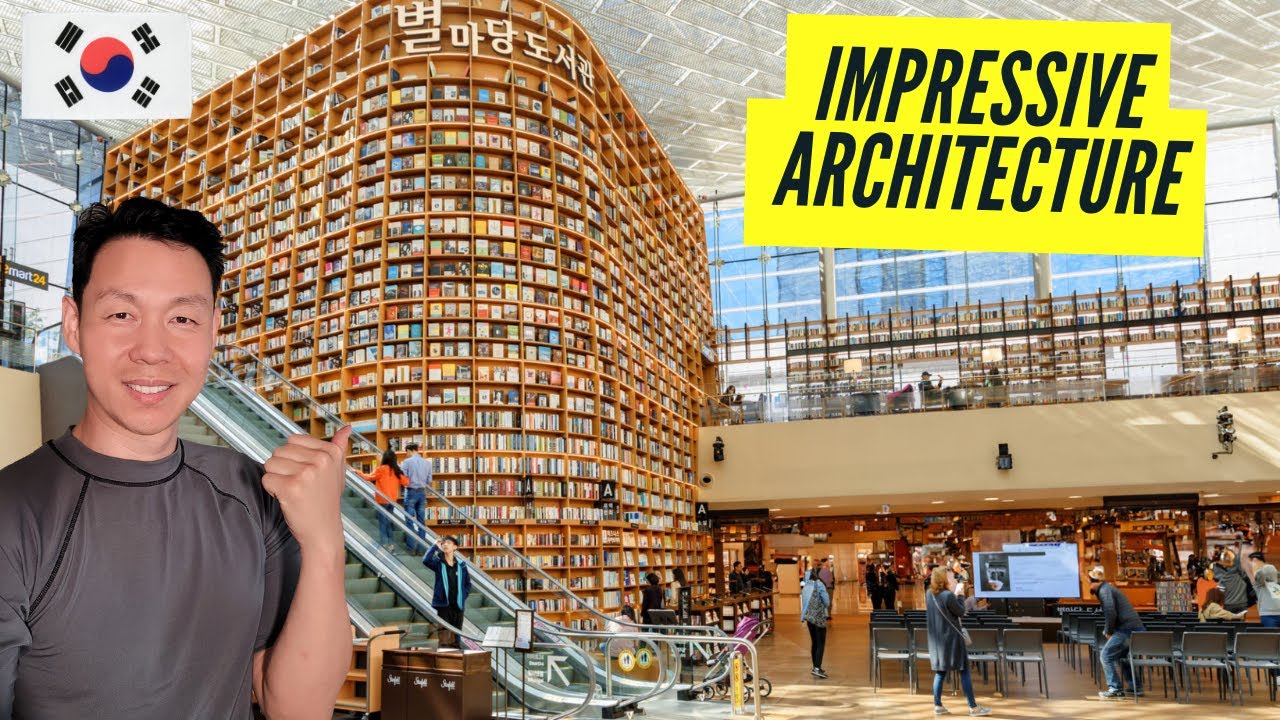 One of the COOLEST Libraries in the WORLD (Coex Mall Seoul) - YouTube