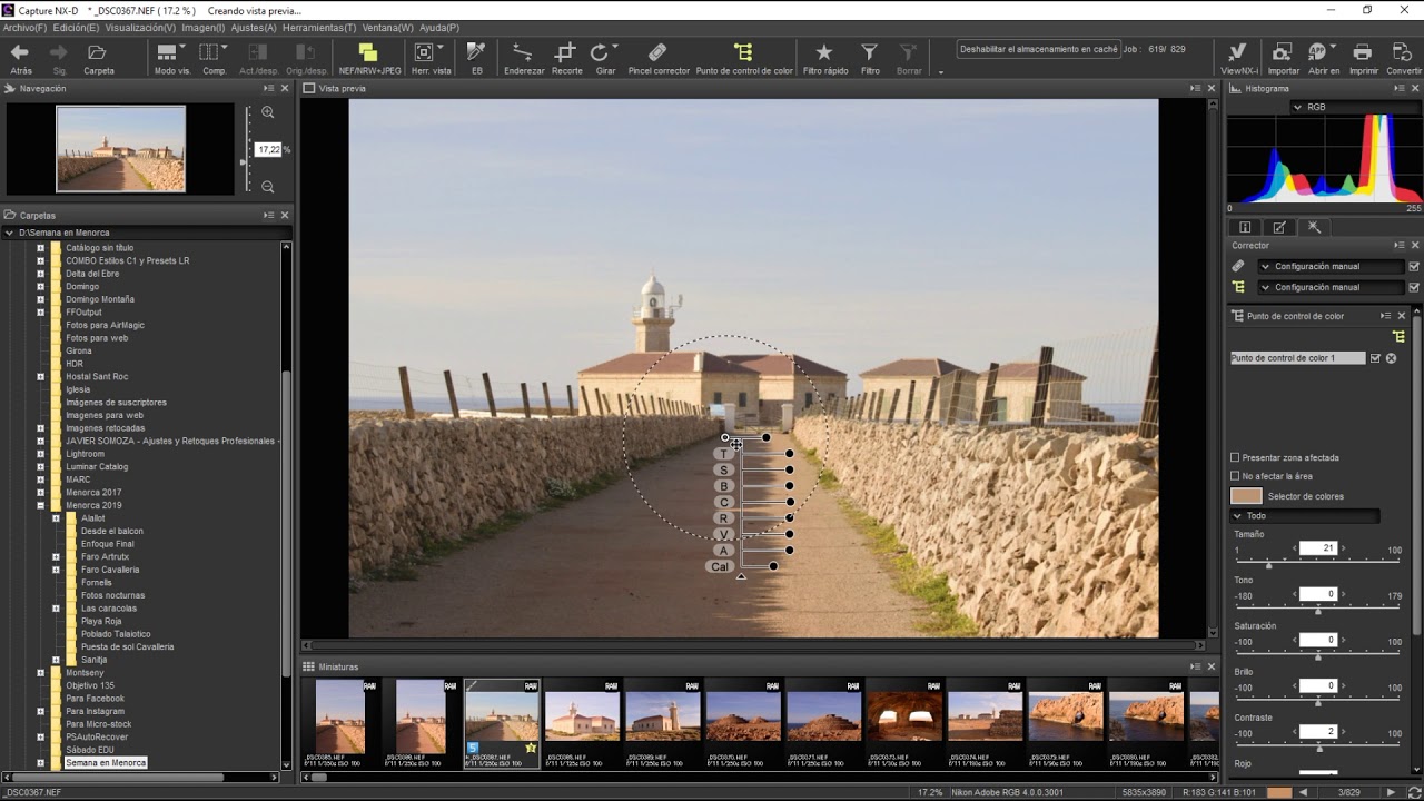 PRIMEROS PASOS CON CAPTURE NX-D DE NIKON - YouTube
