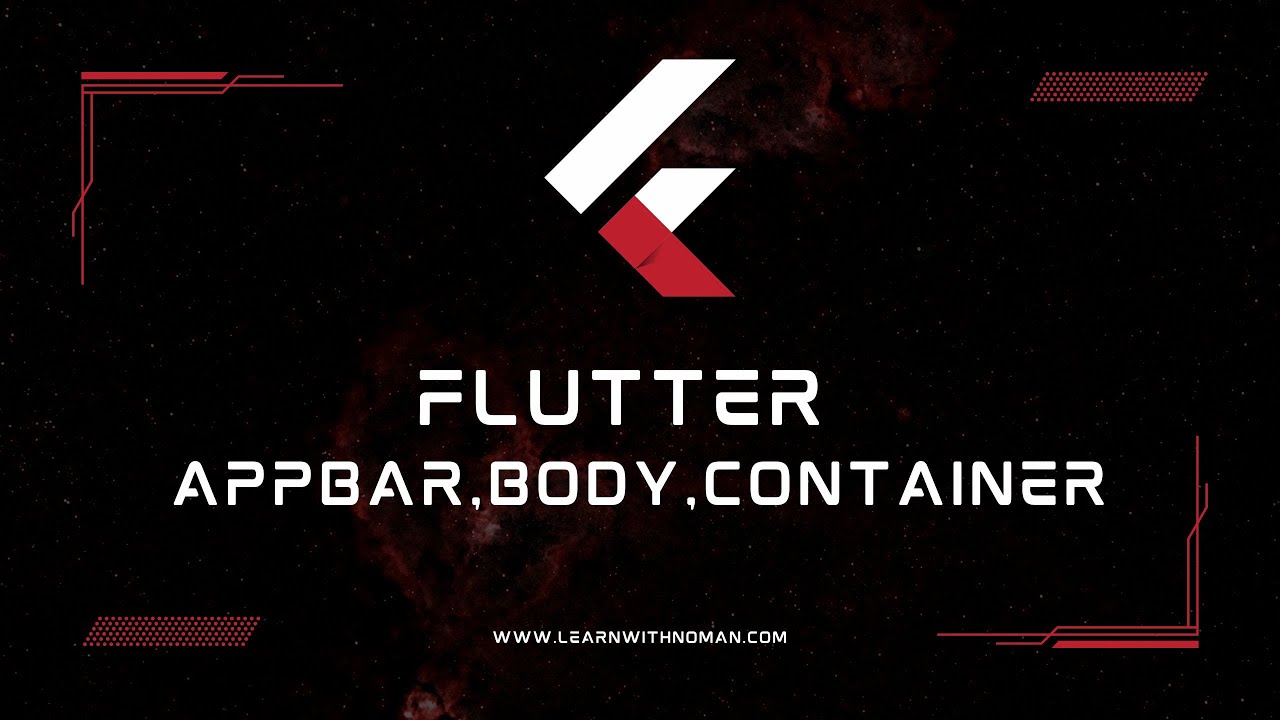 Lesson 11: Flutter Appbar | Body | Container | Floating Action Button ...