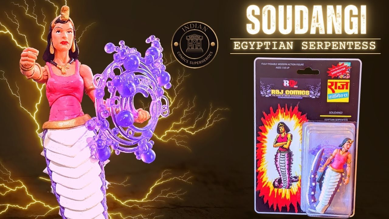Soudangi | Raj Comics | Nagraj | Custom Action Figure | 1 Minute Brief ...