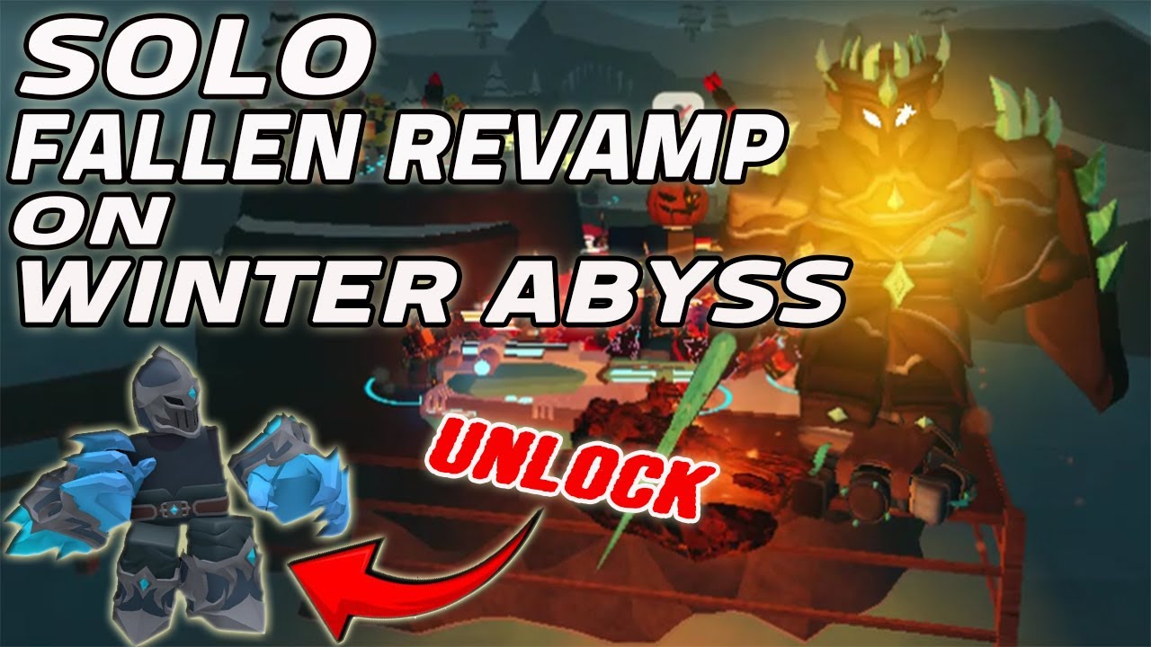 SOLO FALLEN REVAMP ON WINTER ABYSS - FALLEN BRAWLER MISSION || TOWER ...