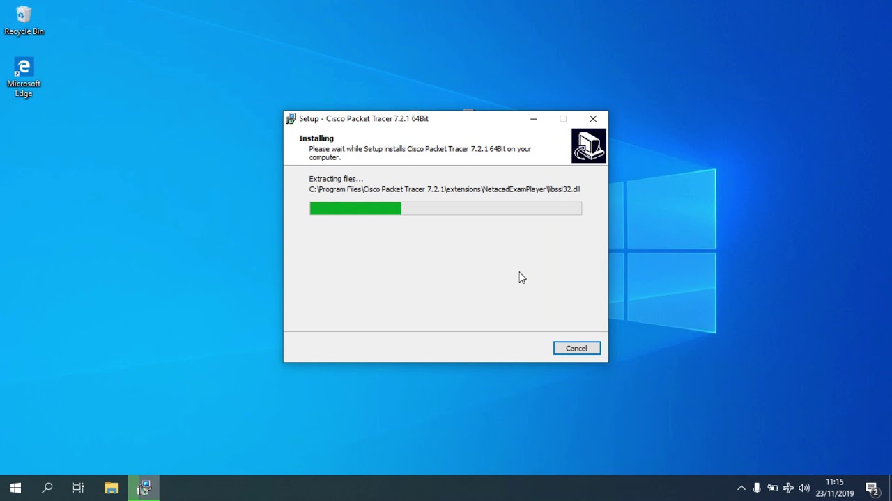 Tutorial instal Cisco dengan menggunakan windows 10 - YouTube