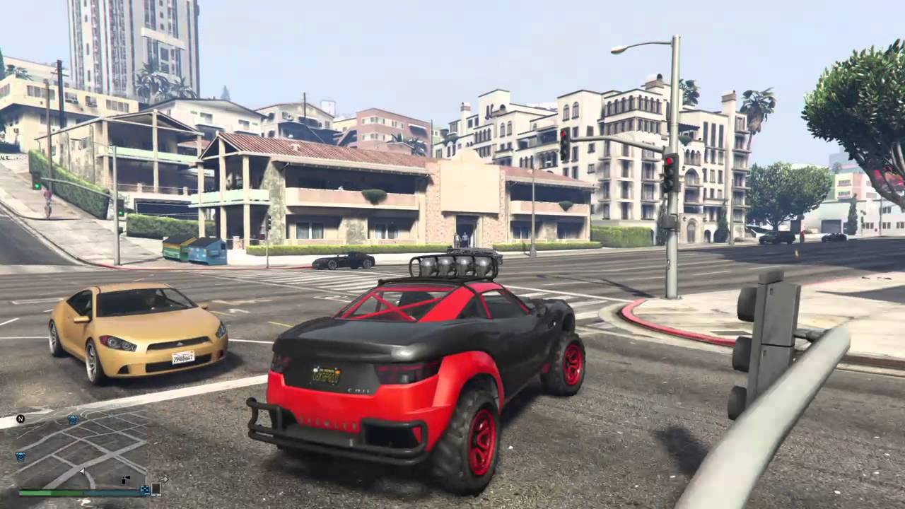 Grand Theft Auto V "Elevated" With "Bruce Lee" - YouTube