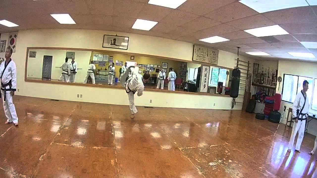 Double Spinning Heel Kicks - YouTube