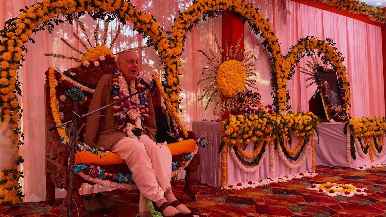 Vyasa Puja Lecture | HG Sankarshan Das Adhikari | 2024 Vrindavan Celebration - YouTube