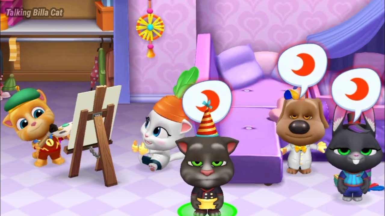 My Talking Tom Friends 🐱 Talking Tom HD Video 🐱 Walkthrough (Outfit7 ...