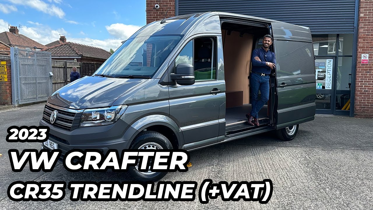 2023 Volkswagen Crafter 2.0TDI CR35 Trendline (+VAT) - YouTube