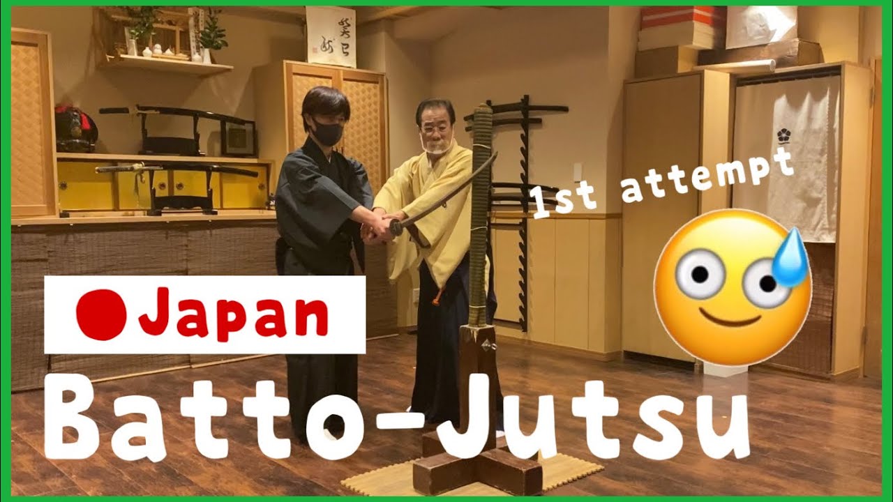 First Batto Practice in Japan | Wanna be Samurai - YouTube