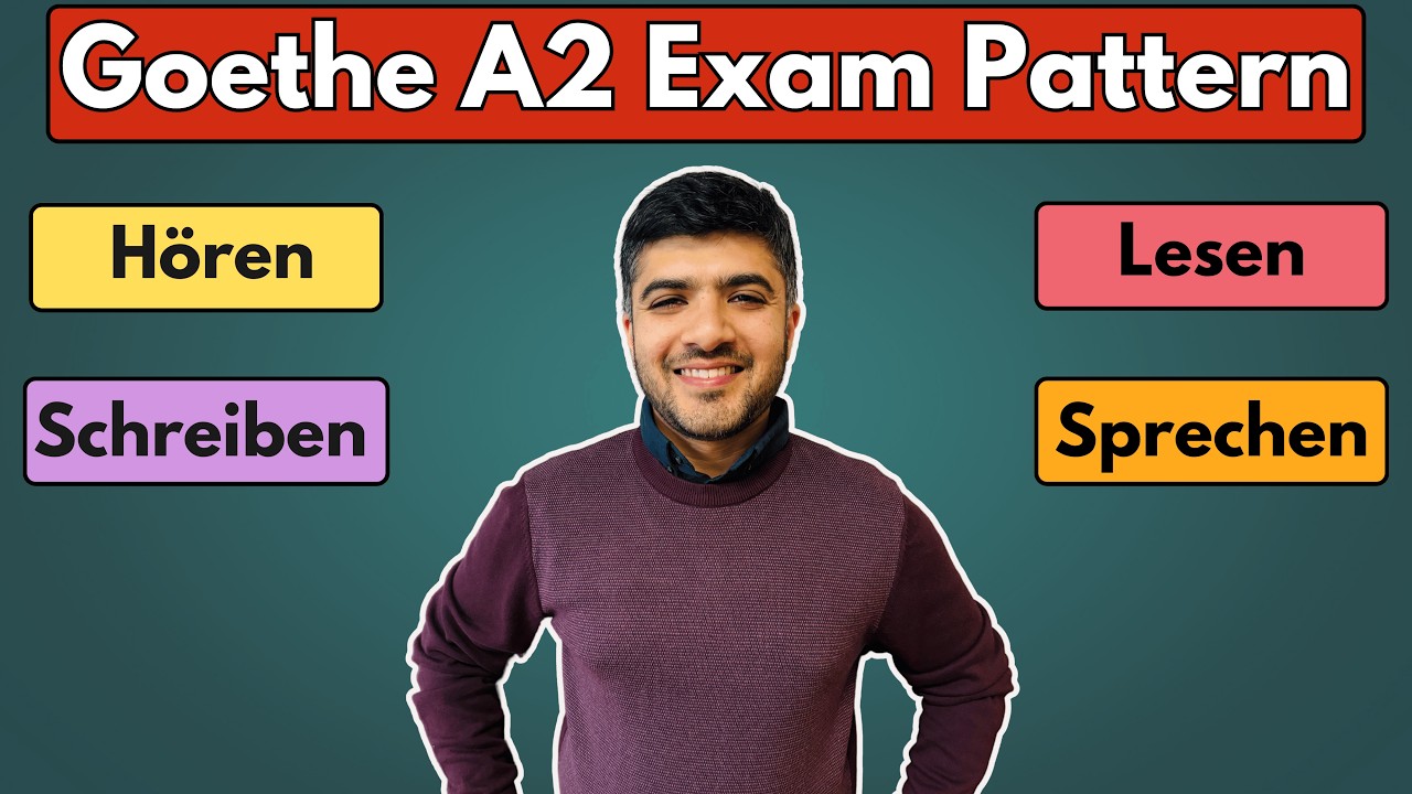 Goethe A2 Exam Pattern | How much Time | How Many Marks to Pass | Each ...